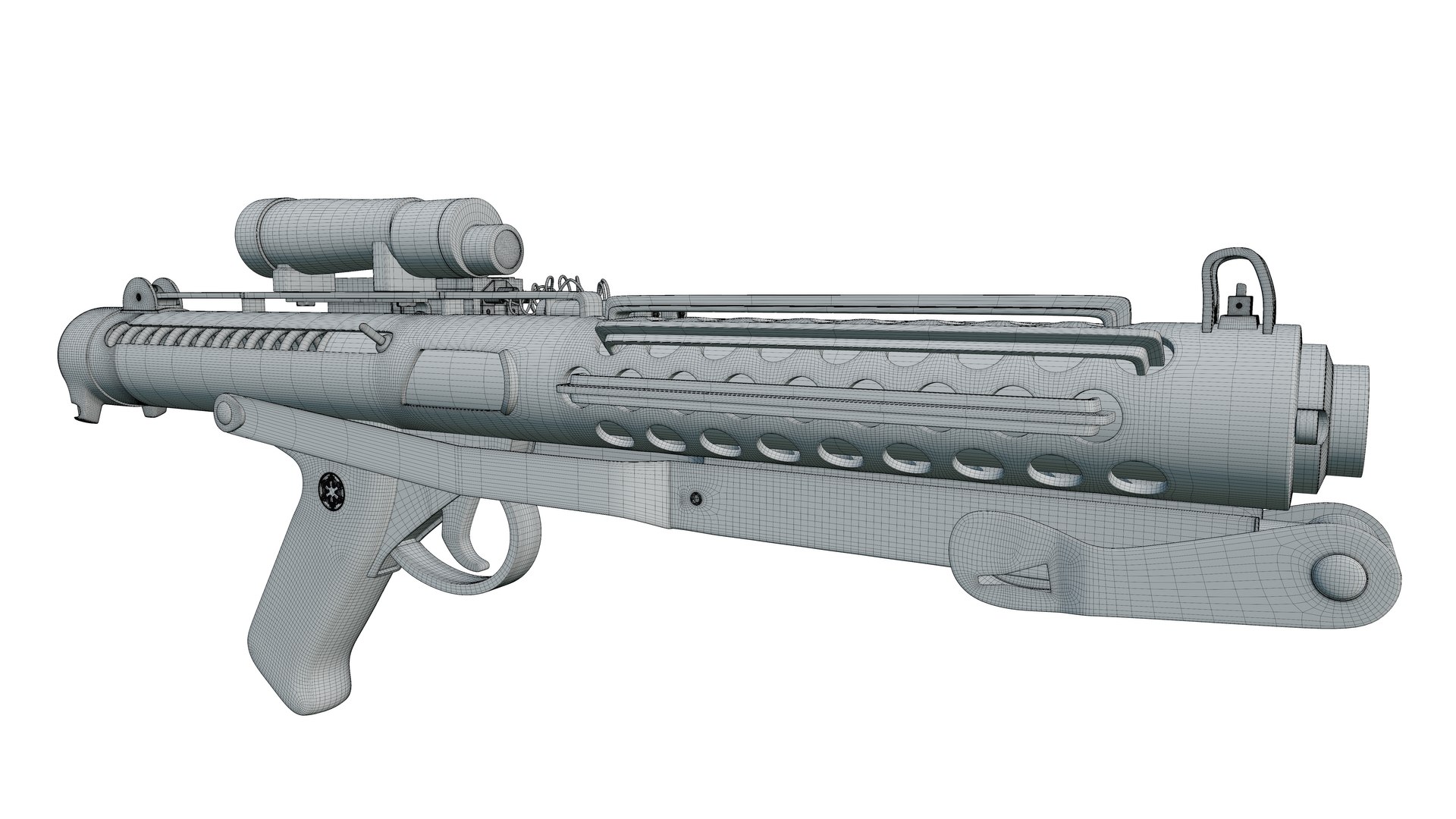 Stormtrooper E-11 Blaster 3D Model - TurboSquid 2027997