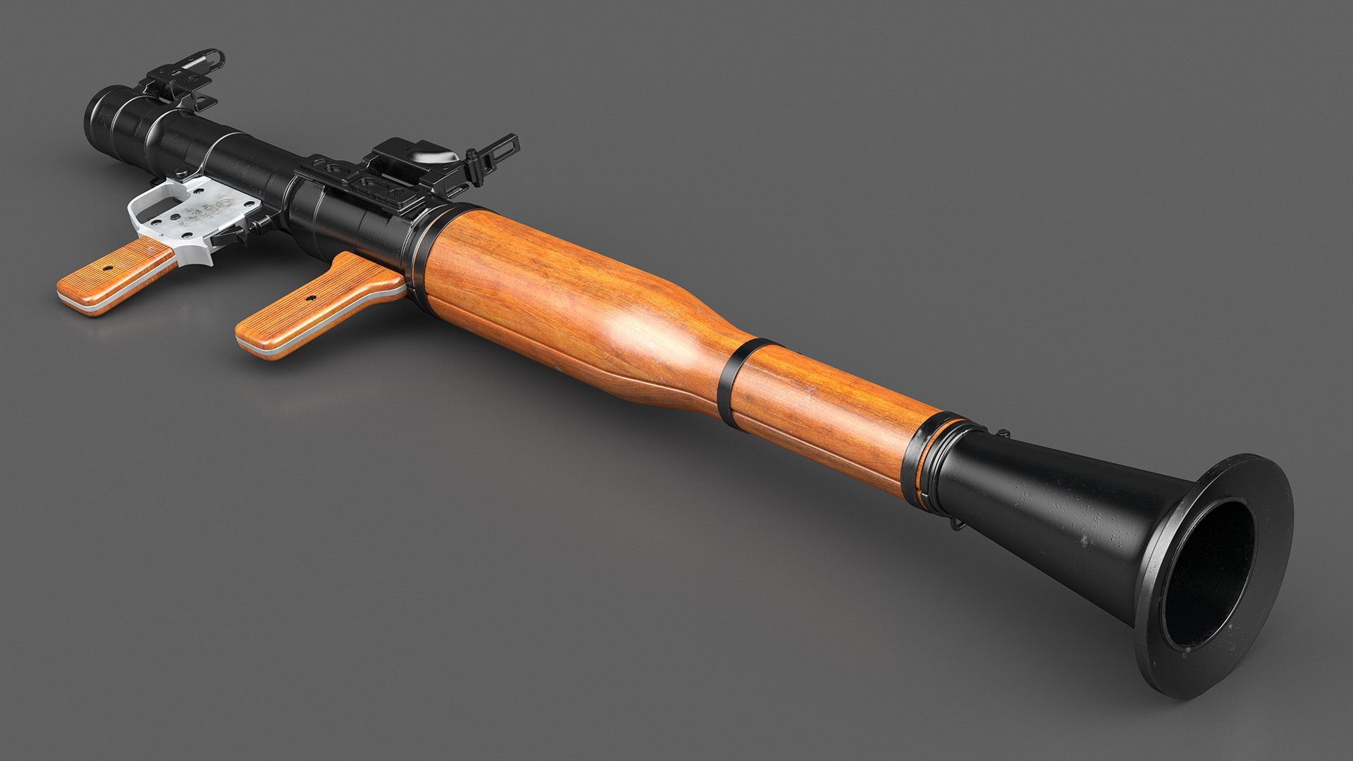 3D Soviet RPG-7 Portable Rocket Launcher - TurboSquid 2160560