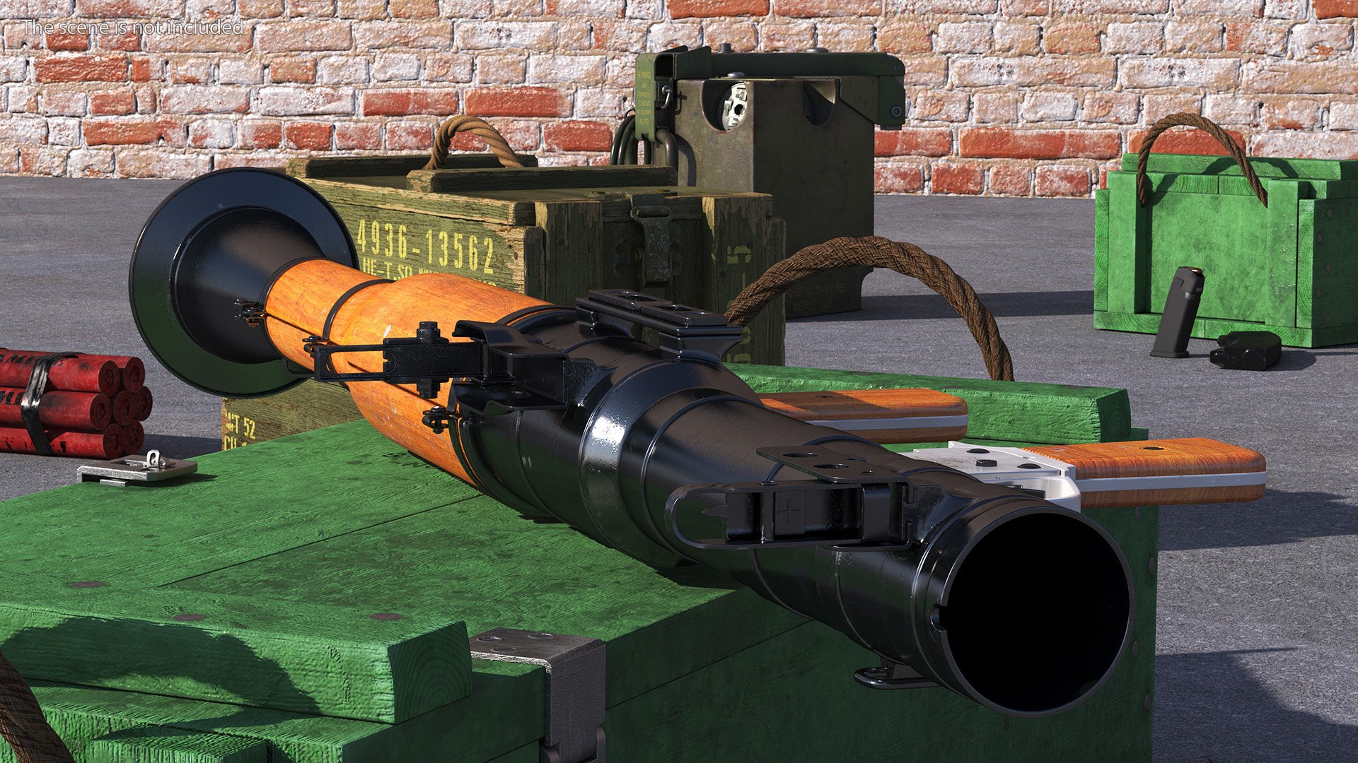 3D Soviet RPG-7 Portable Rocket Launcher - TurboSquid 2160560