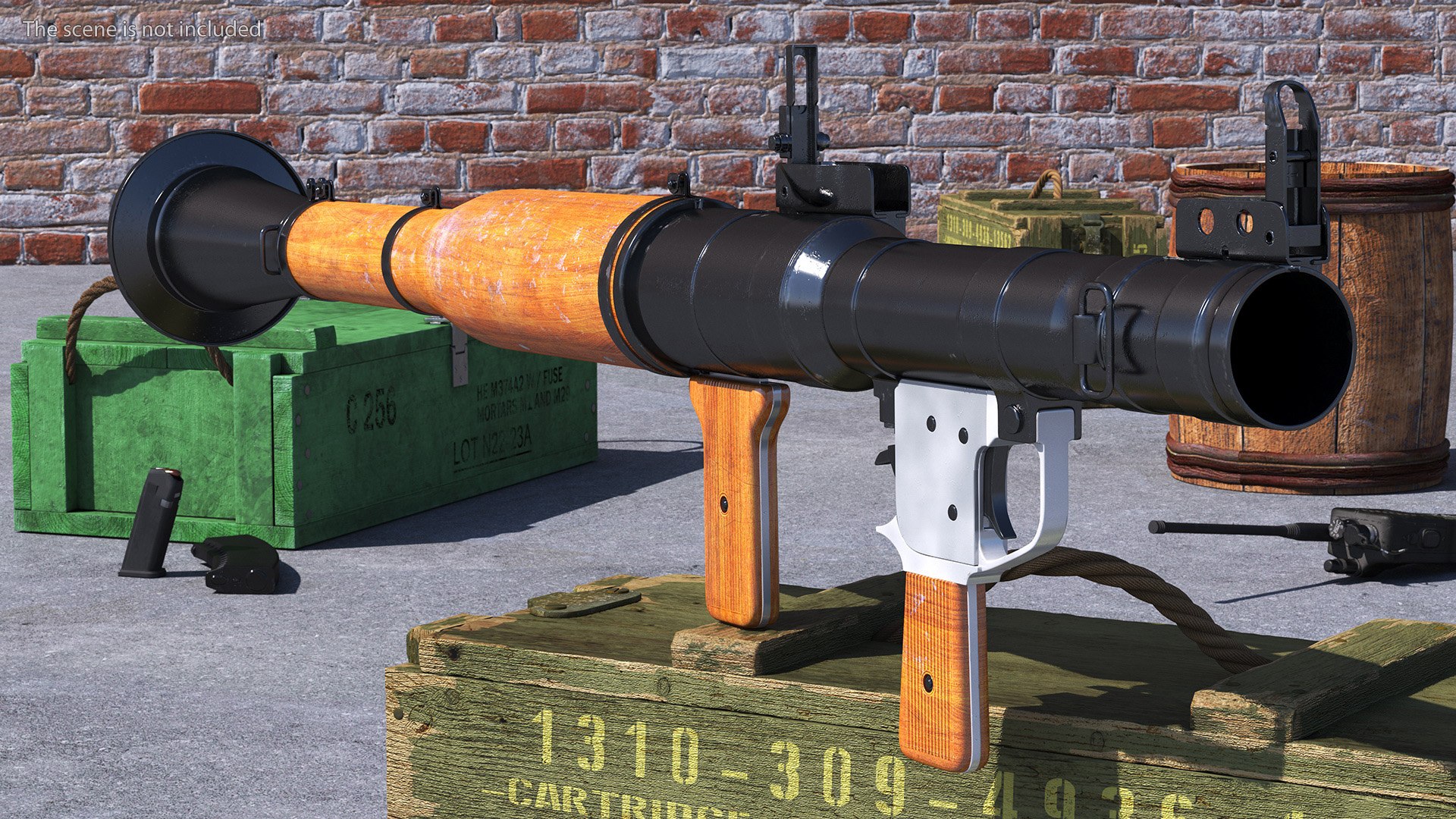 3D Soviet RPG-7 Portable Rocket Launcher - TurboSquid 2160560