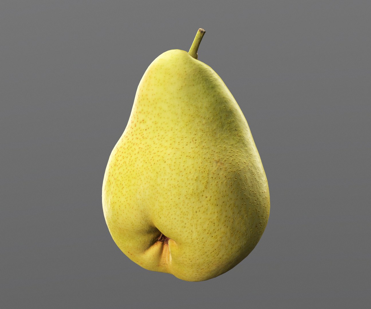 3D Pear 5 Polly Model - TurboSquid 1338540
