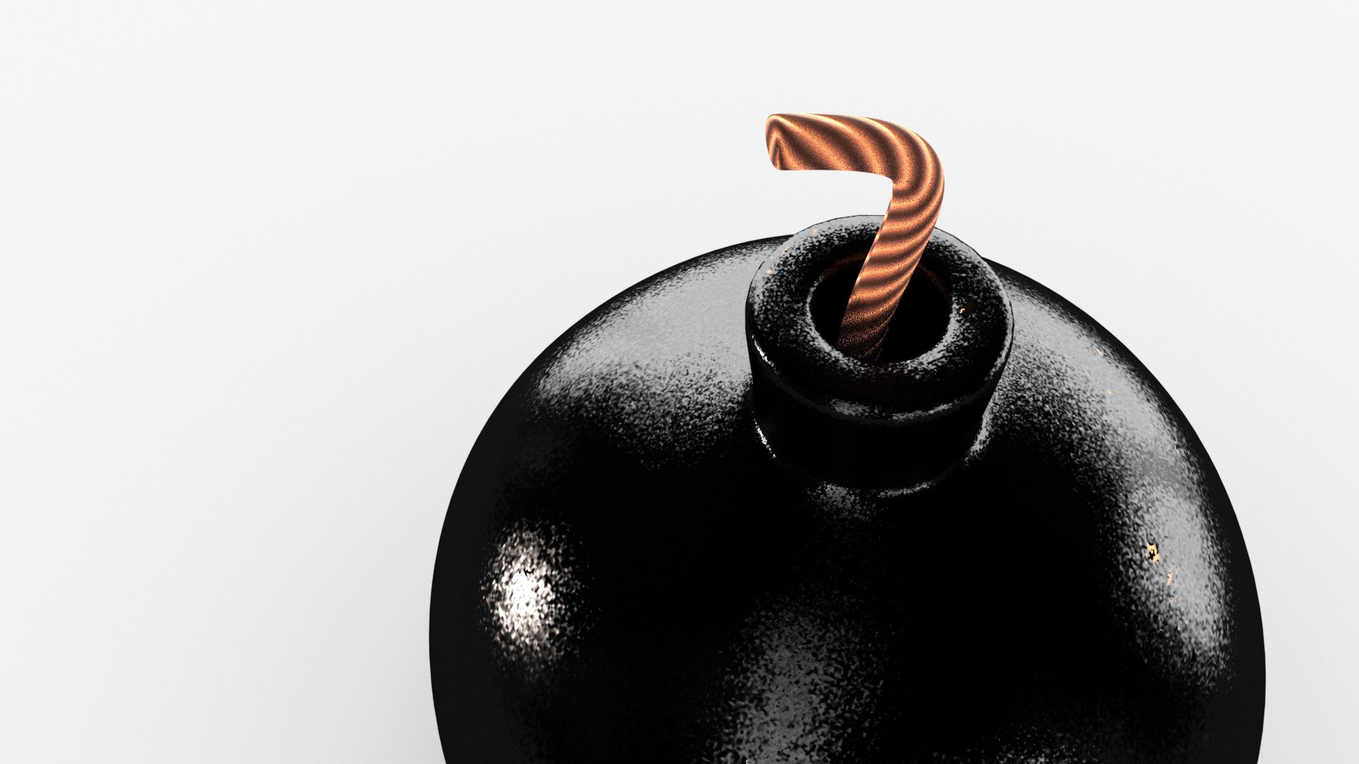 Cartoon Bomb Obj Free