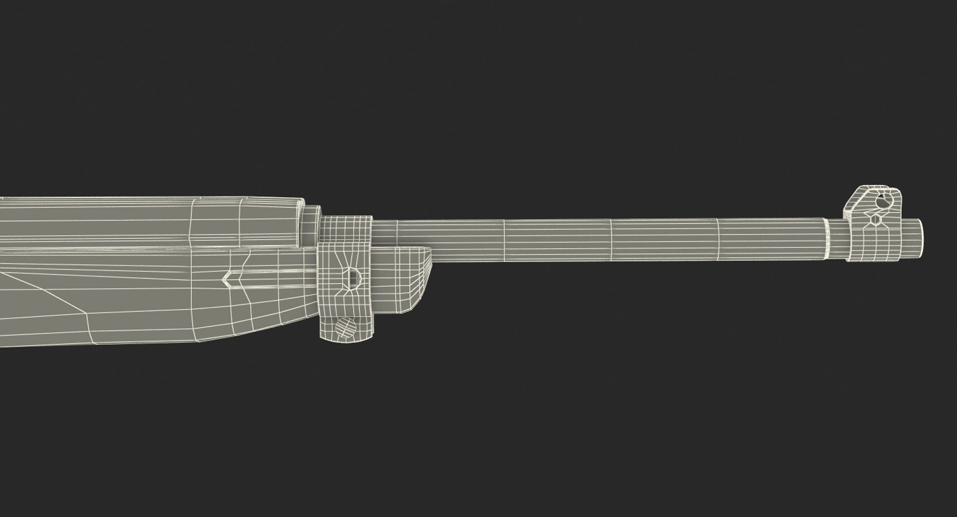 3d model american m1 carbine