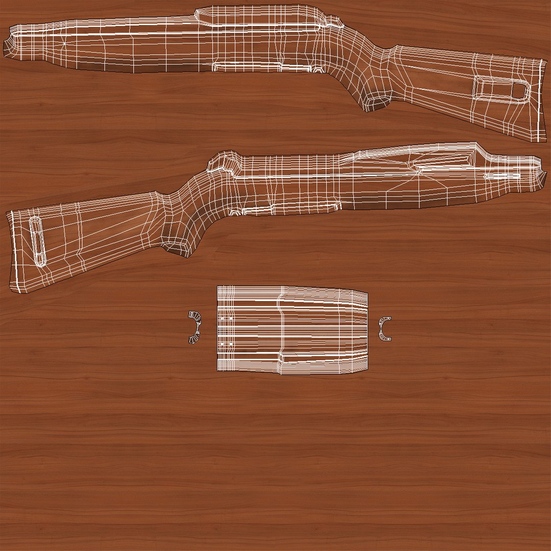 3d model american m1 carbine