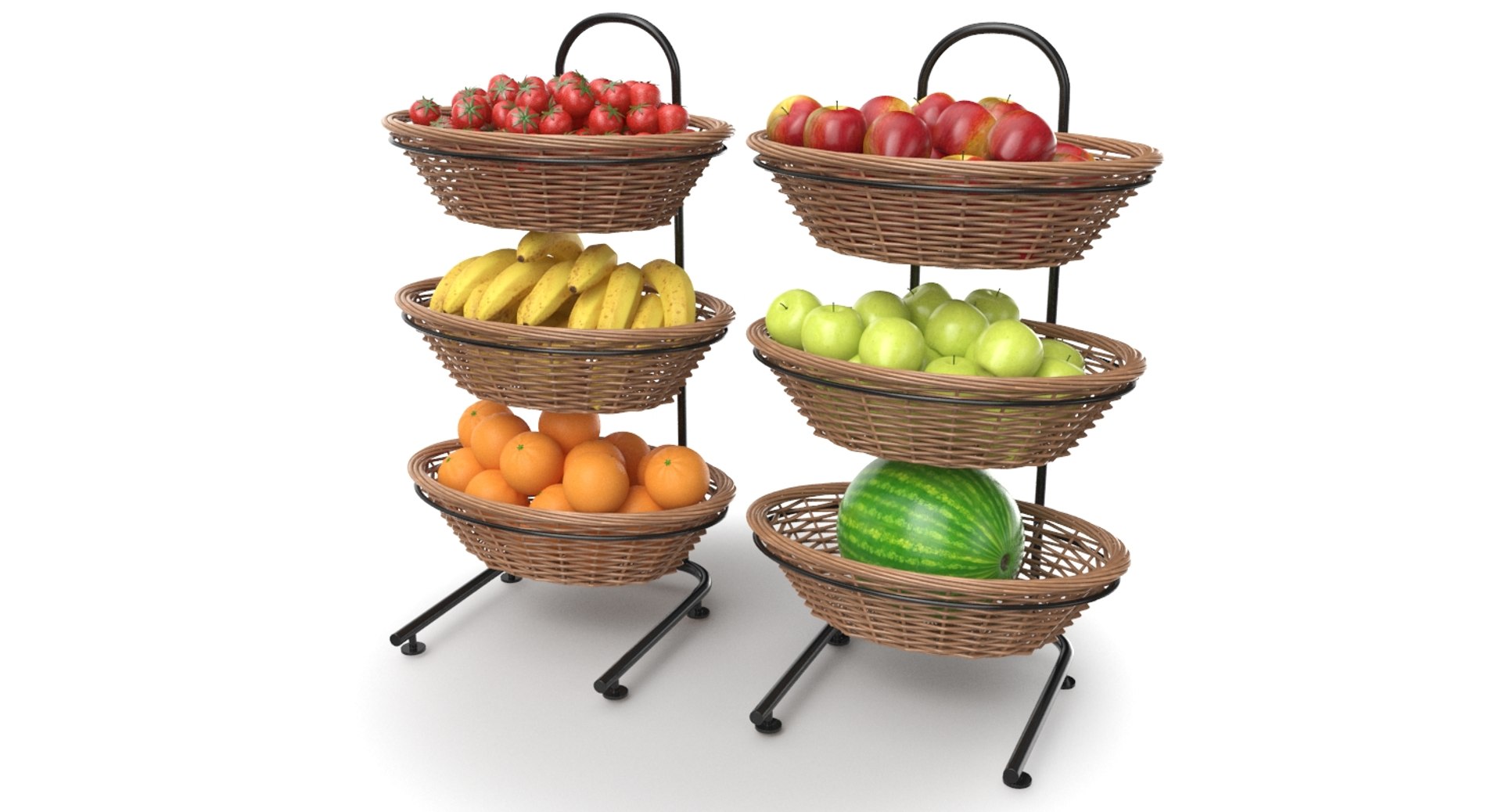 3D Real Fruit Display Model - TurboSquid 1328319