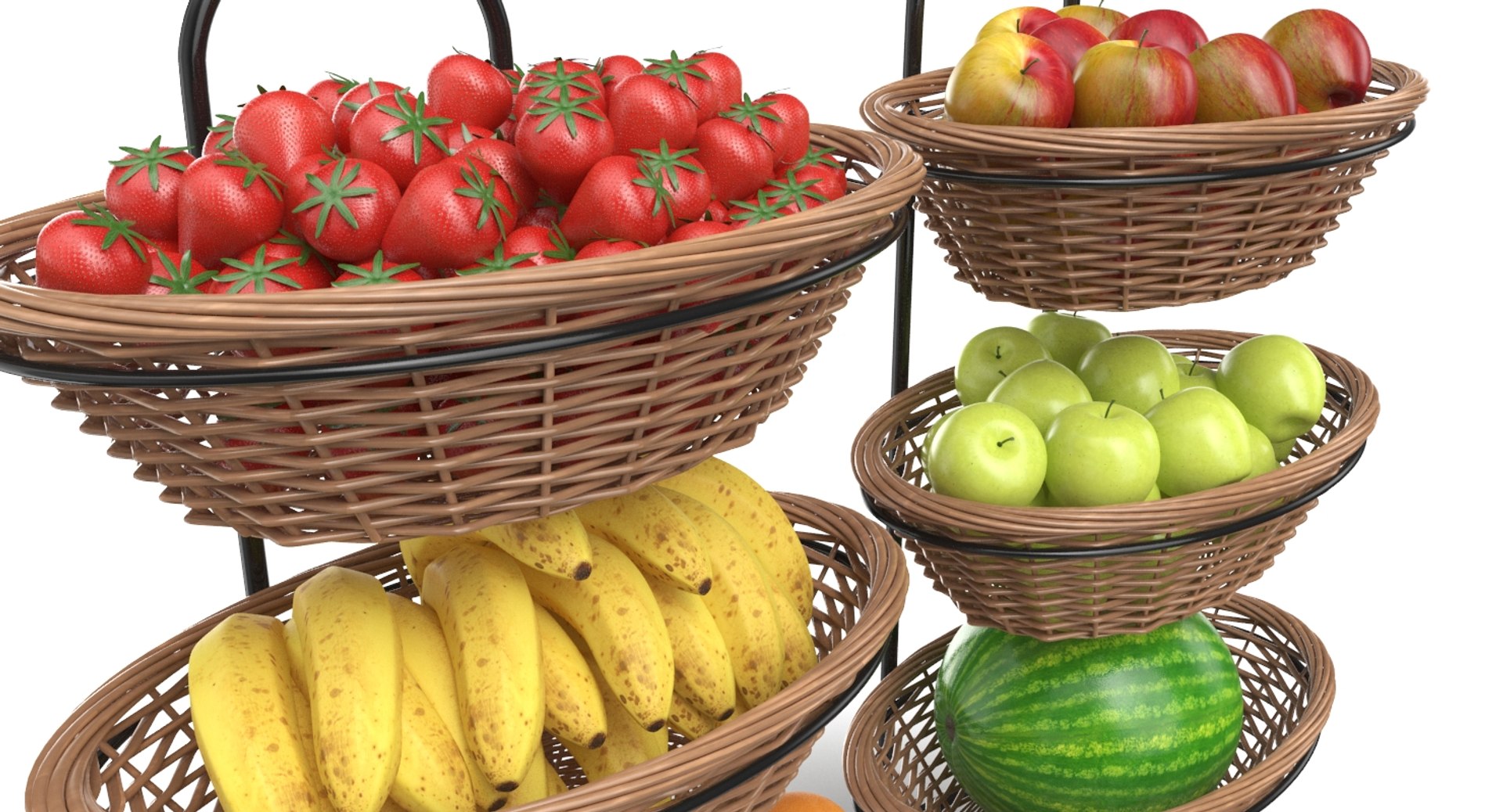 3D Real Fruit Display Model - TurboSquid 1328319