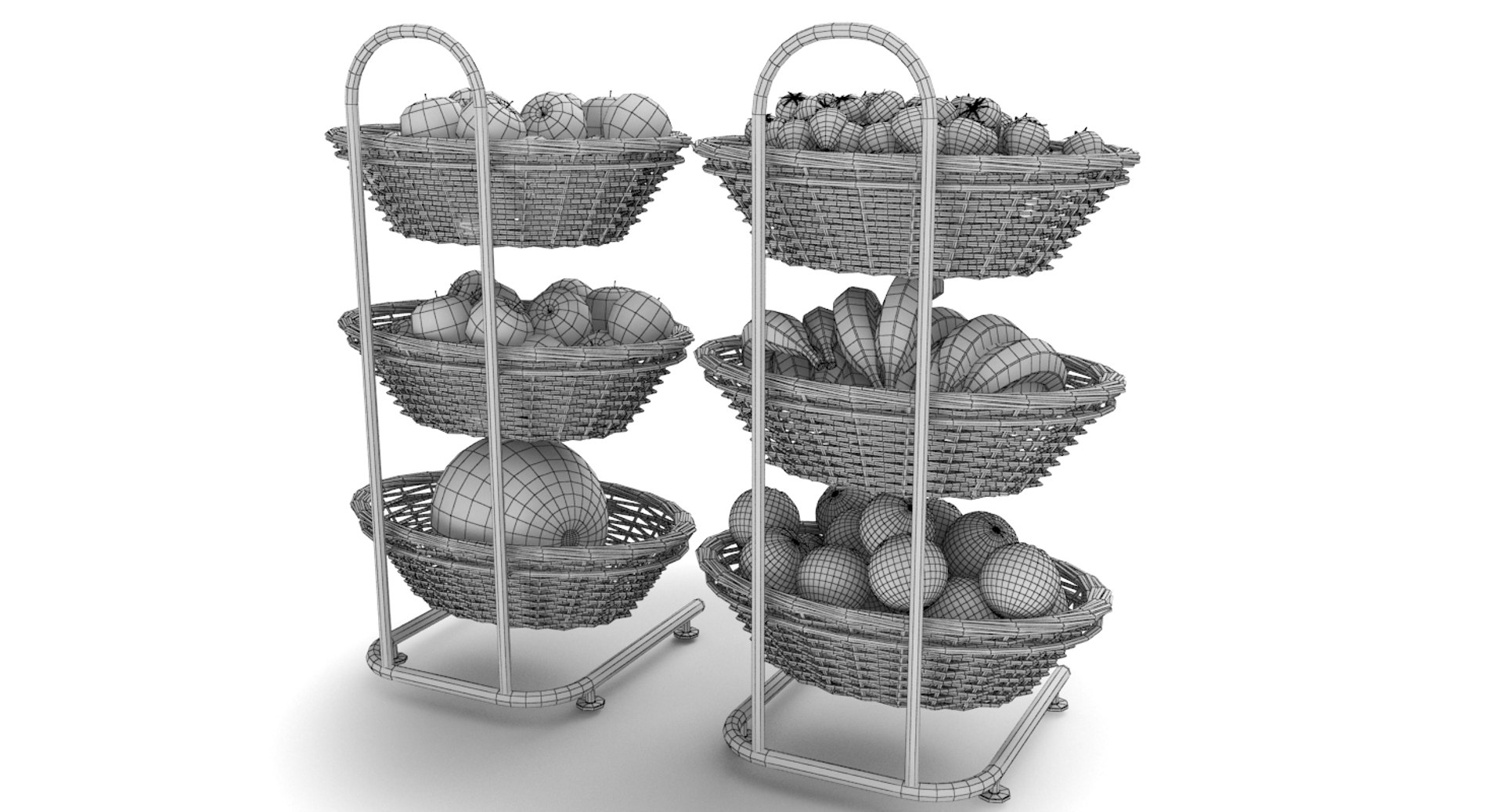 3D Real Fruit Display Model - TurboSquid 1328319