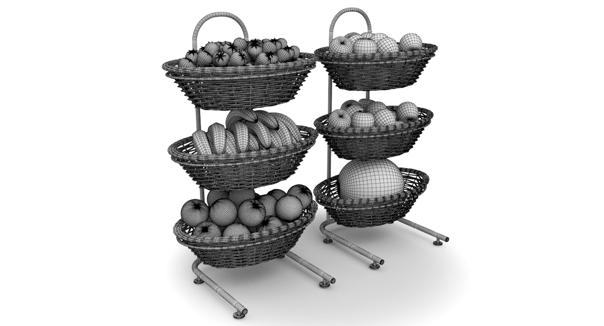 3D Real Fruit Display Model - TurboSquid 1328319