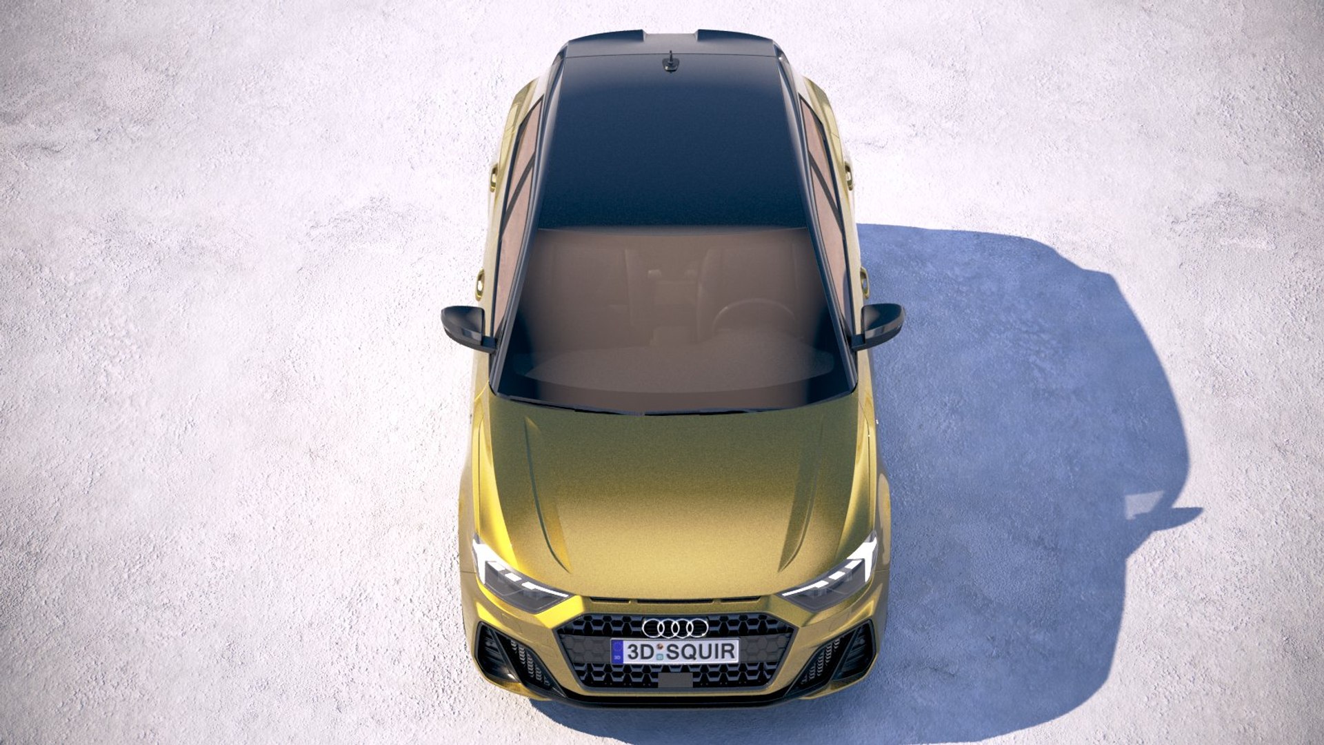 3D audi a1 2019 model - TurboSquid 1308005