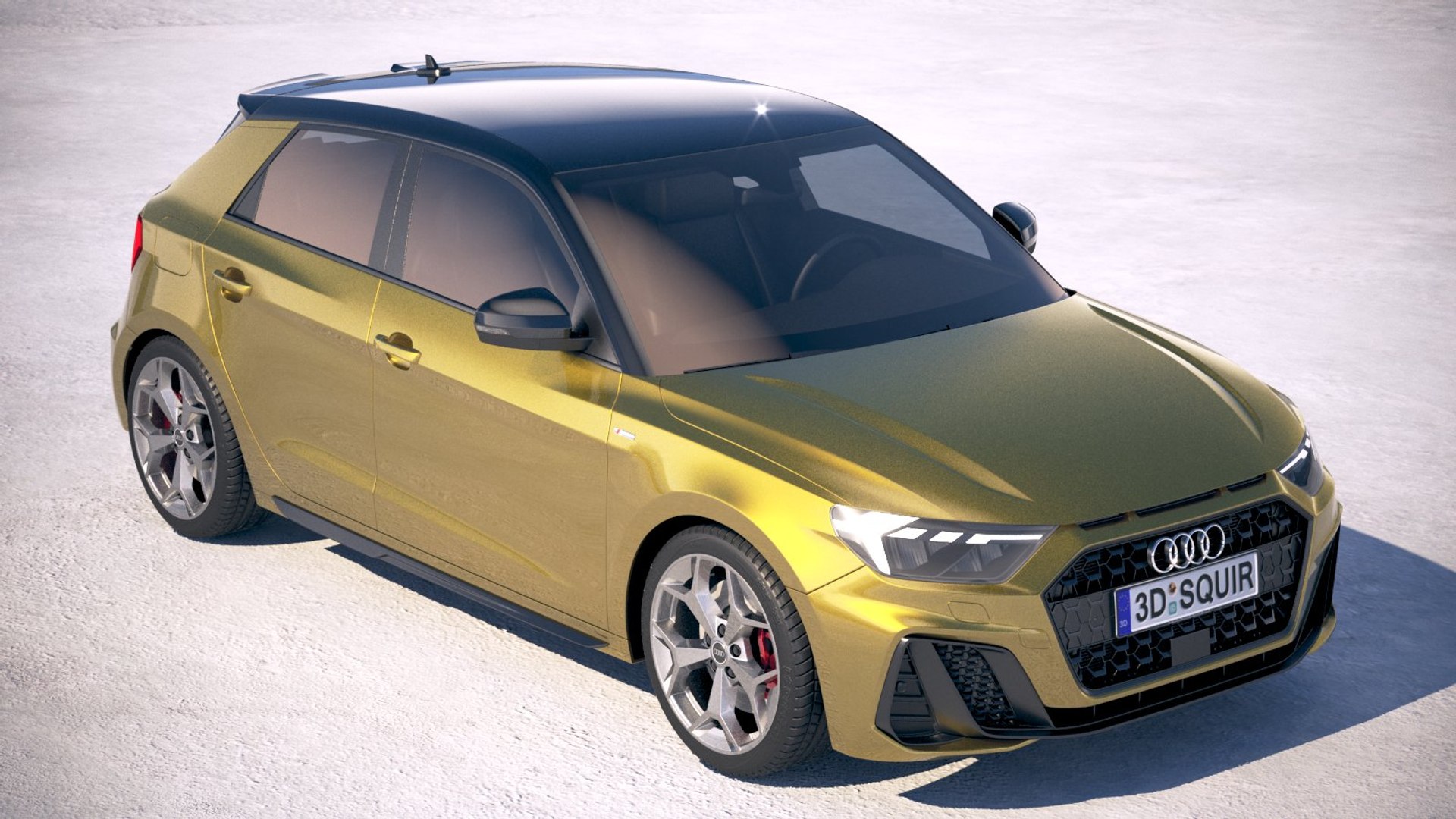3D audi a1 2019 model - TurboSquid 1308005