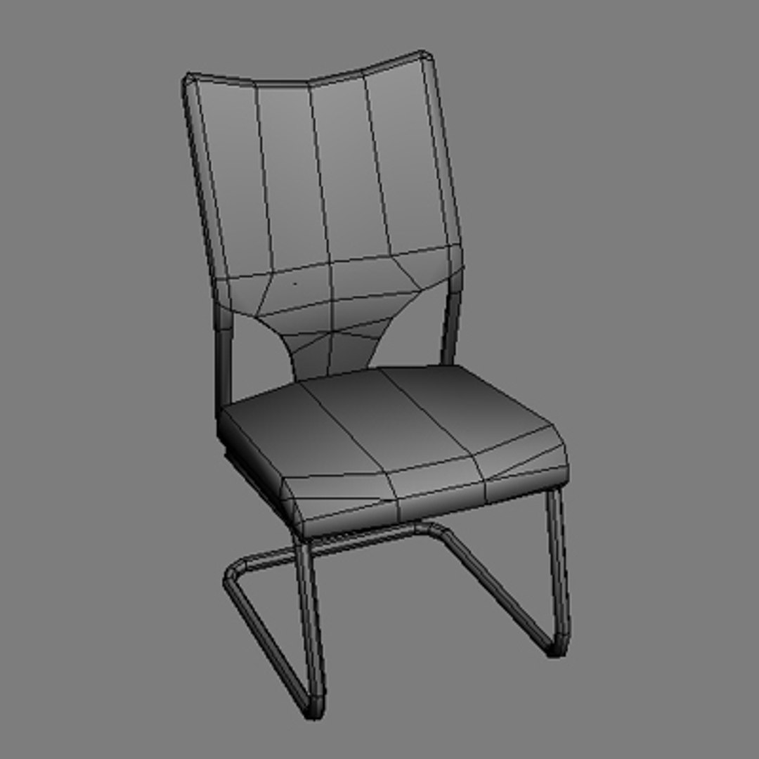 3d modern classic chair model