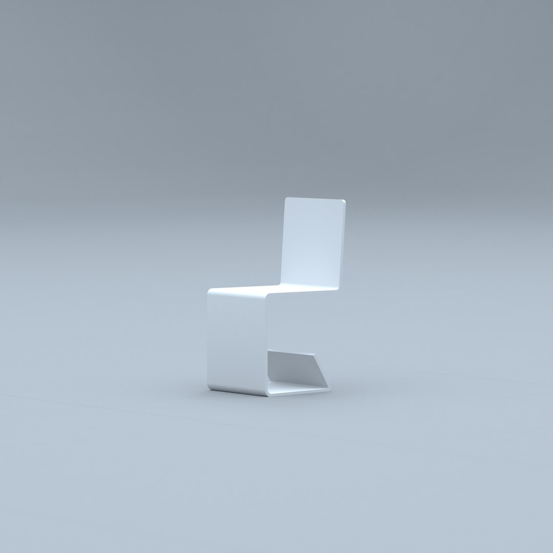 3D Sleek Urban Modern Chair Model - TurboSquid 2302892