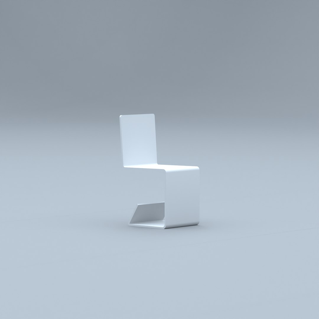 3D Sleek Urban Modern Chair Model - TurboSquid 2302892