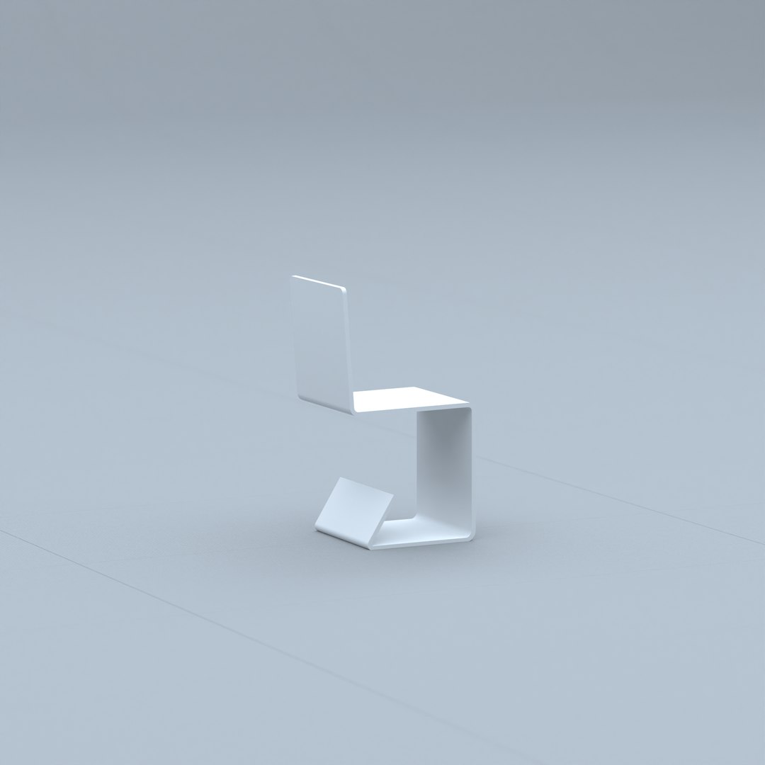 3D Sleek Urban Modern Chair Model - TurboSquid 2302892
