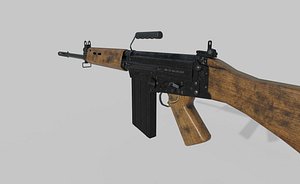 FN FAL 3D Models for Download | TurboSquid