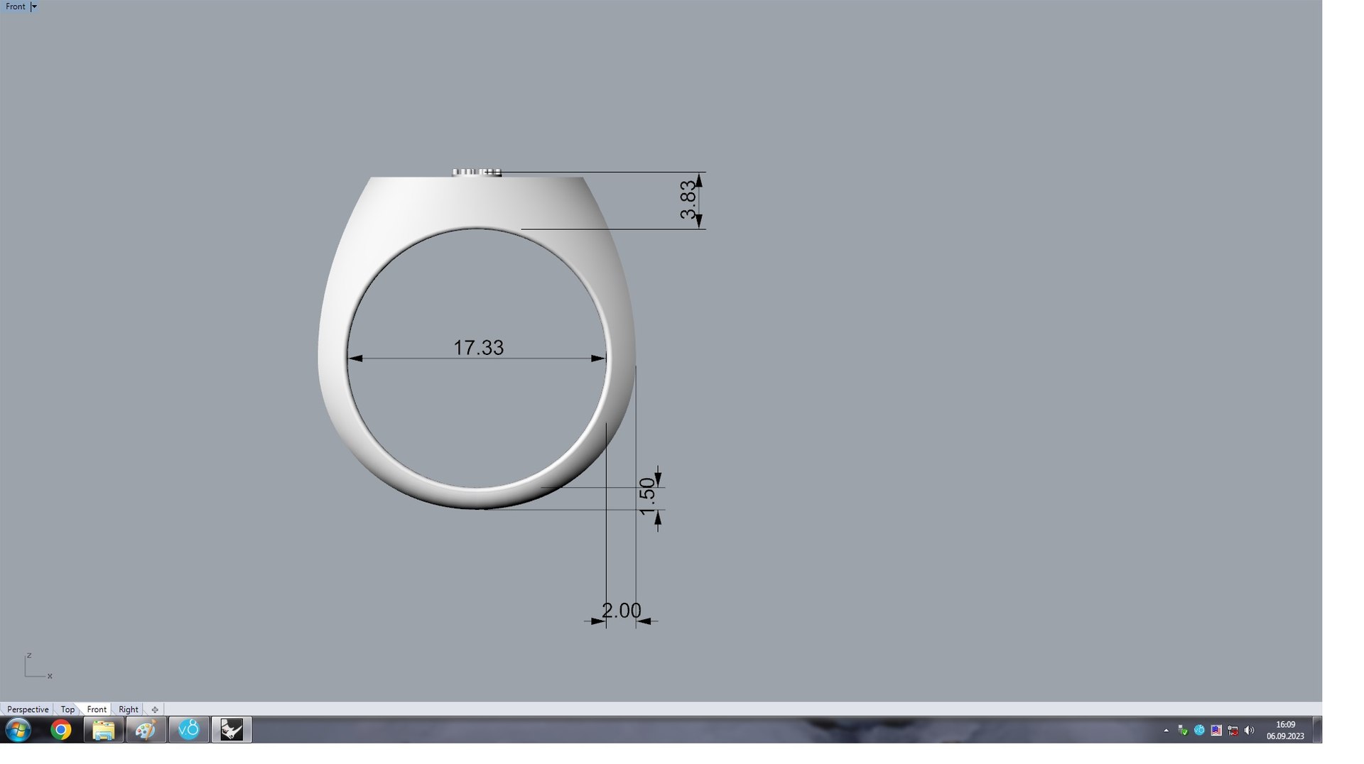 3d Model Of Evil Eye Ring 3D Model - TurboSquid 2276399