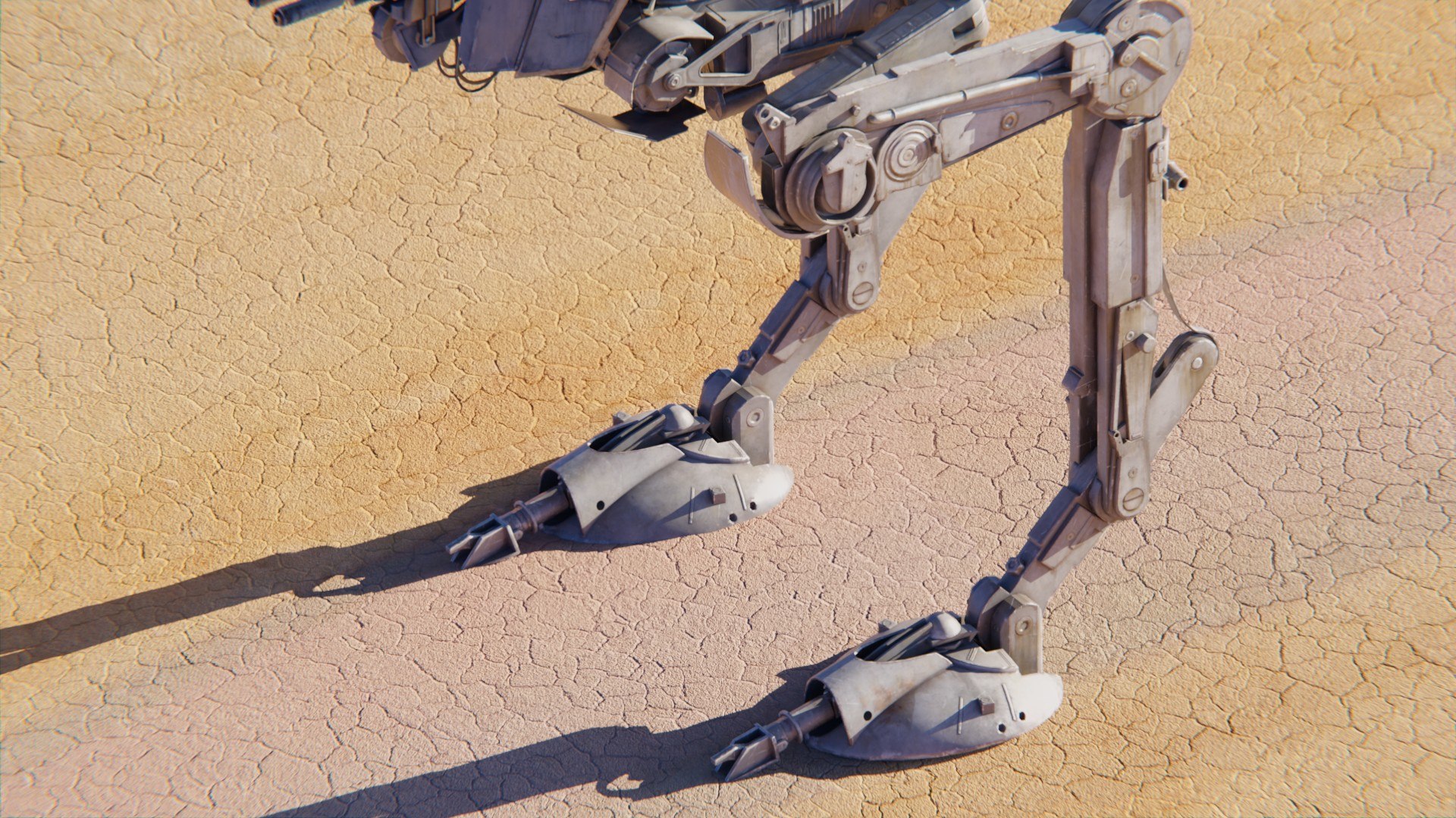 Star Wars First Order AT-ST 3D Model - TurboSquid 2325861