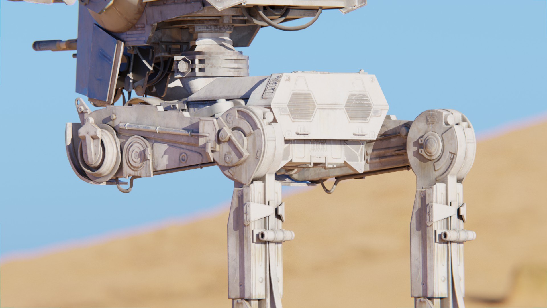 Star Wars First Order AT-ST 3D Model - TurboSquid 2325861