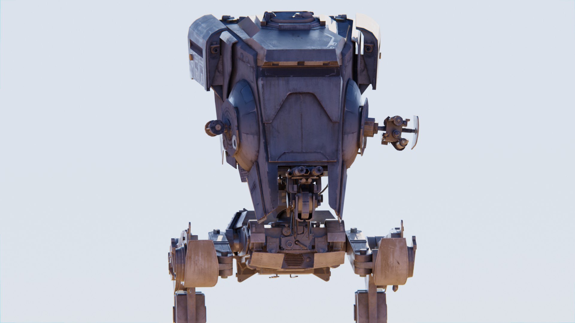 Star Wars First Order AT-ST 3D Model - TurboSquid 2325861