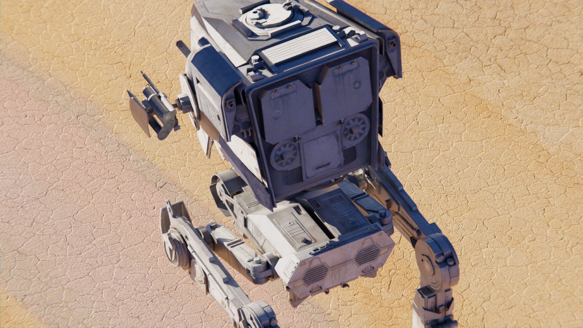 Star Wars First Order AT-ST 3D Model - TurboSquid 2325861