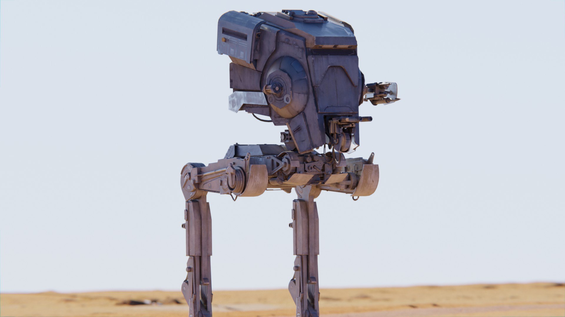 Star Wars First Order AT-ST 3D Model - TurboSquid 2325861