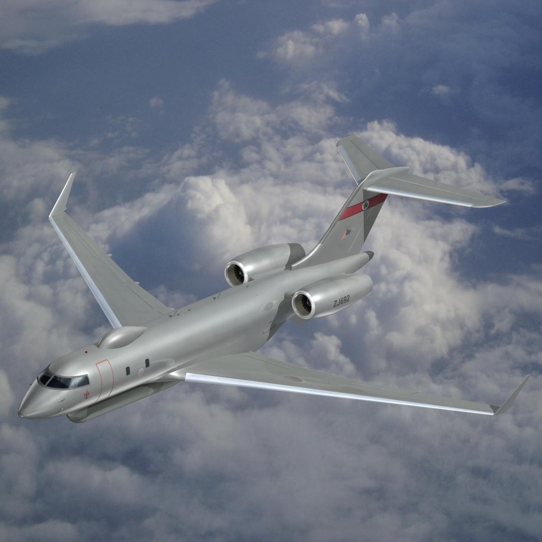 Raytheon Sentinel Bombardier Global Dxf