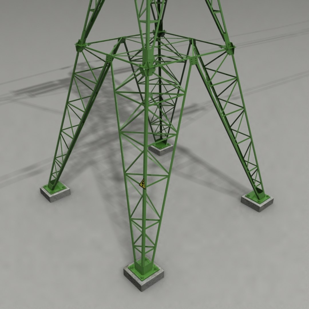 3d 3ds Voltage Power Line