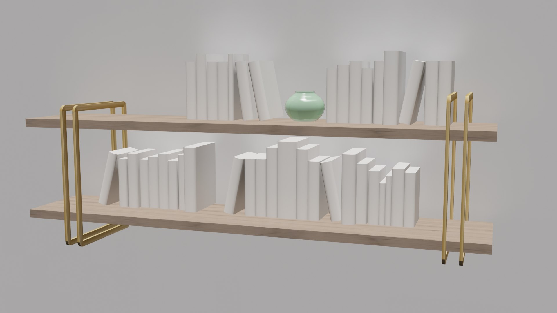 3D Bookshelves - TurboSquid 1774949