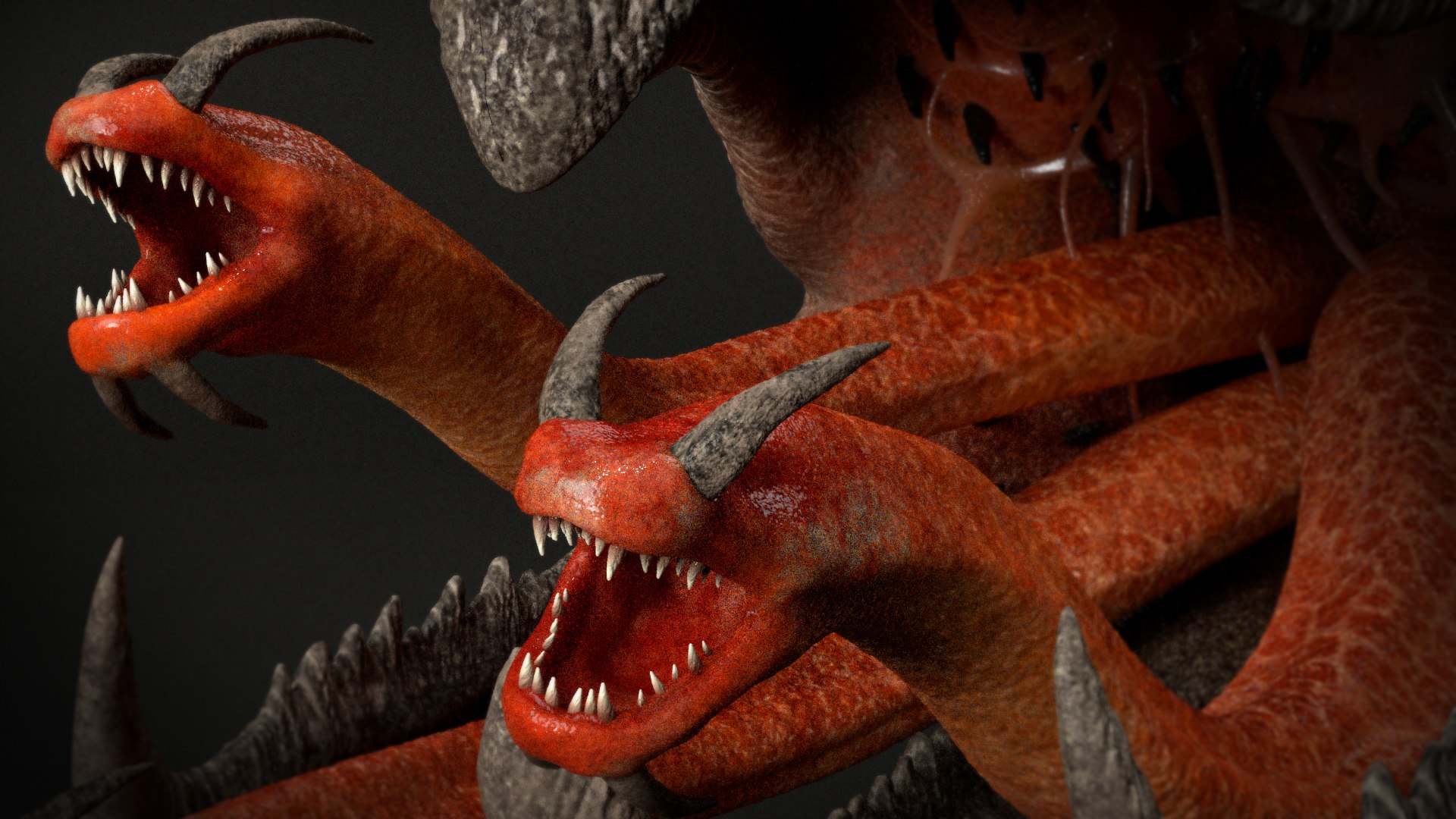 Tremors Graboid Worm Monster 3D Model - TurboSquid 2288029