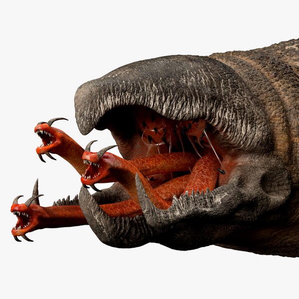 modelo 3d Monstruo Gusano Graboid Temblores - TurboSquid 2288029