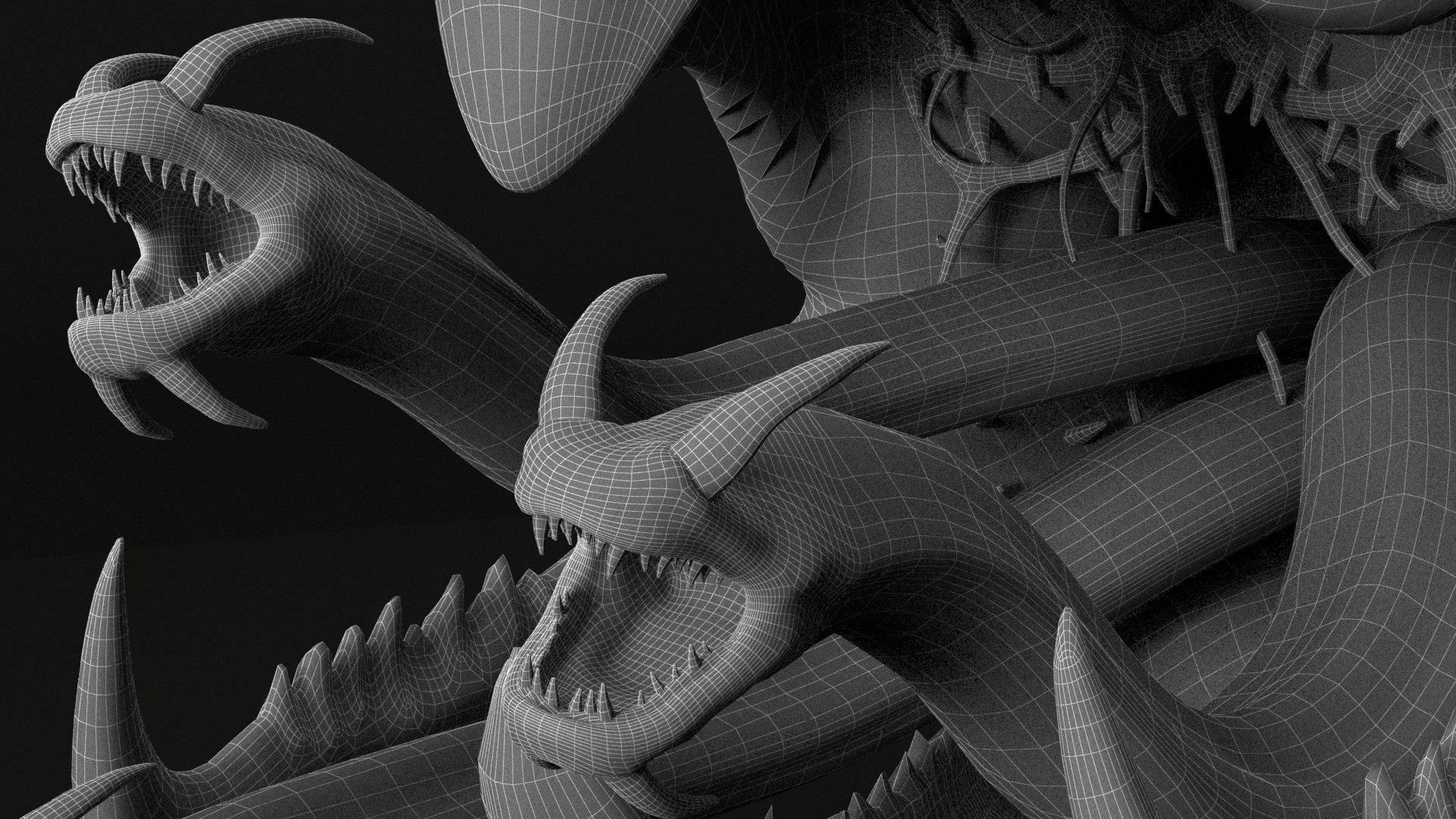 Tremors Graboid Worm Monster 3D Model - TurboSquid 2288029