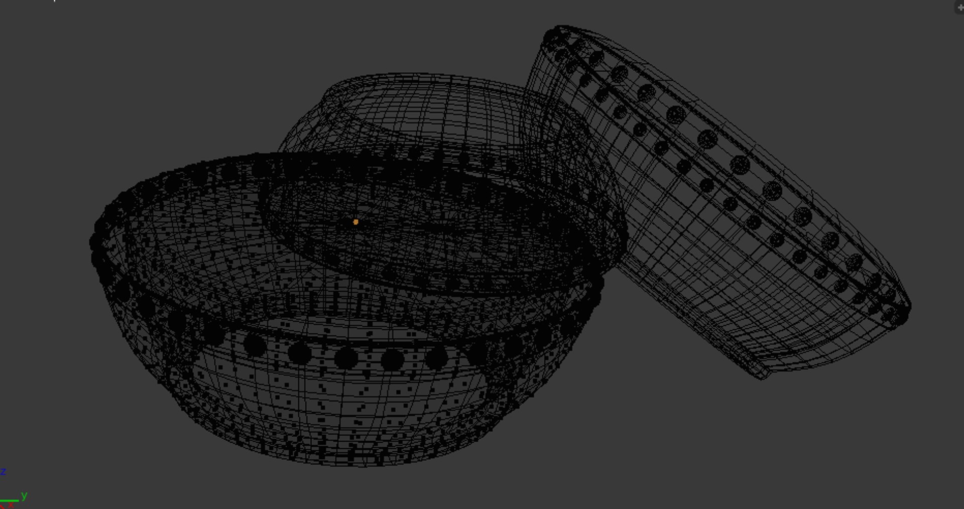 Kompang Musical Instrument 3d Model