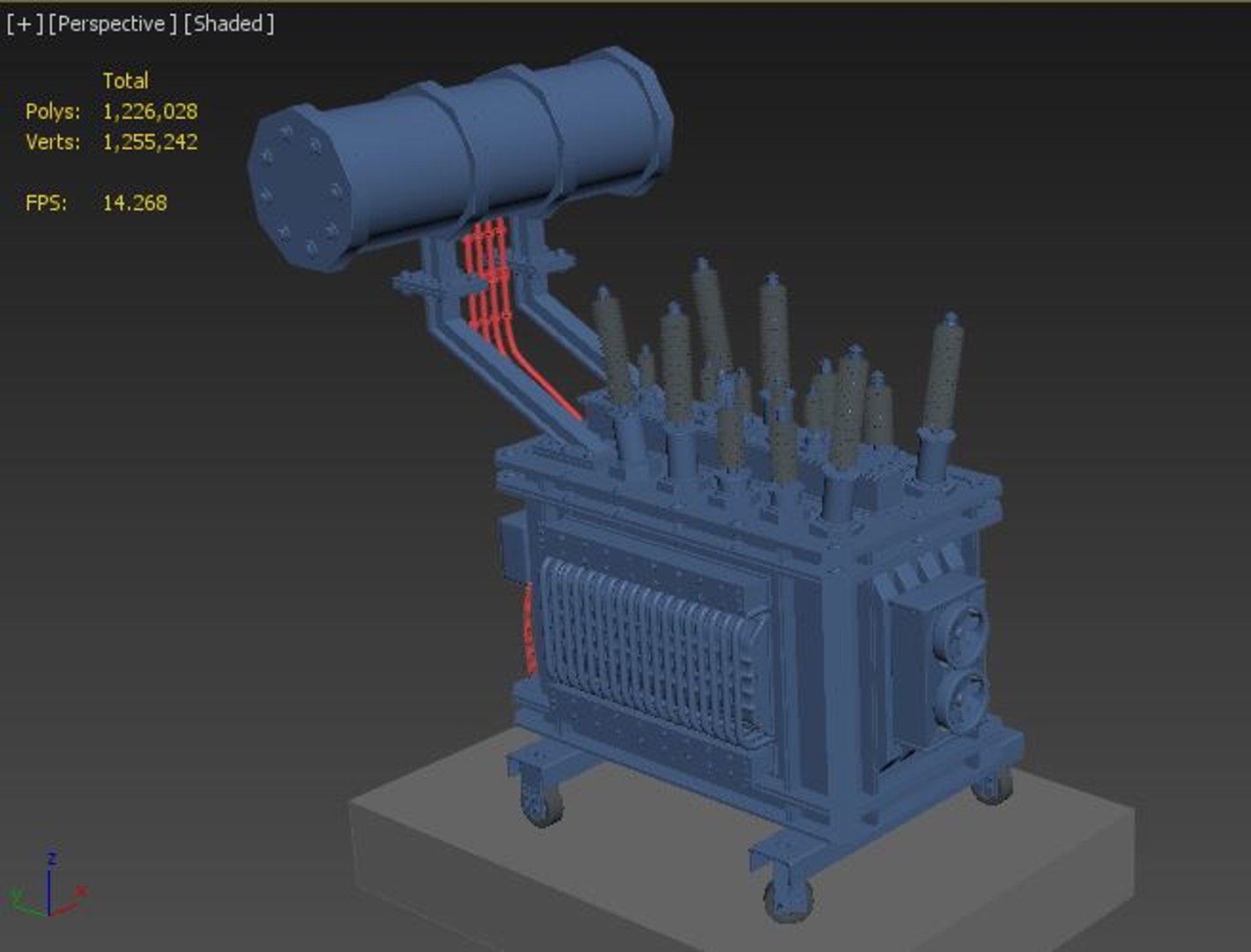Industrial Transformer 08 Model - TurboSquid 1965194