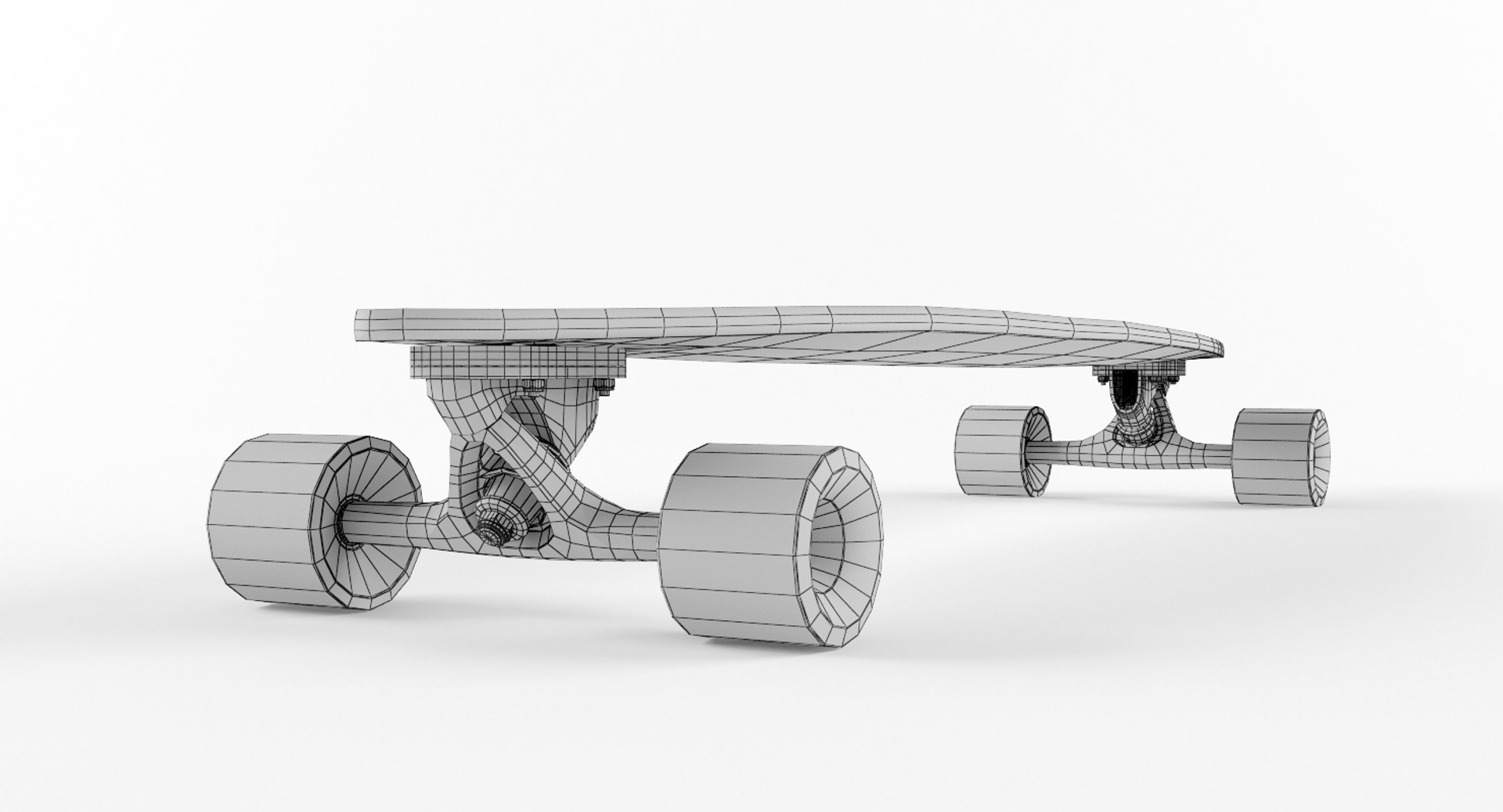 Longboard 46 Inch 3d Max