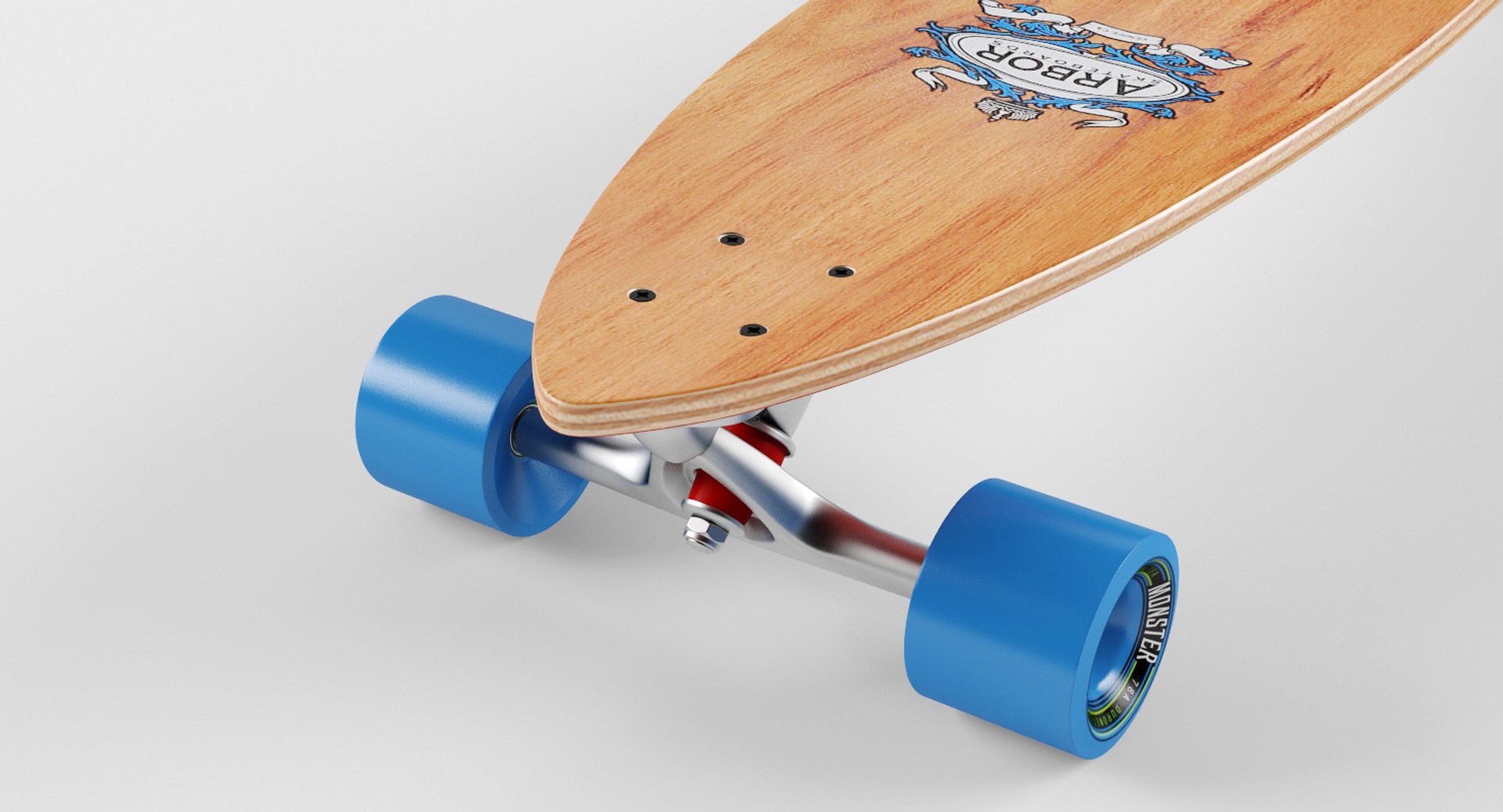 Longboard 46 Inch 3d Max