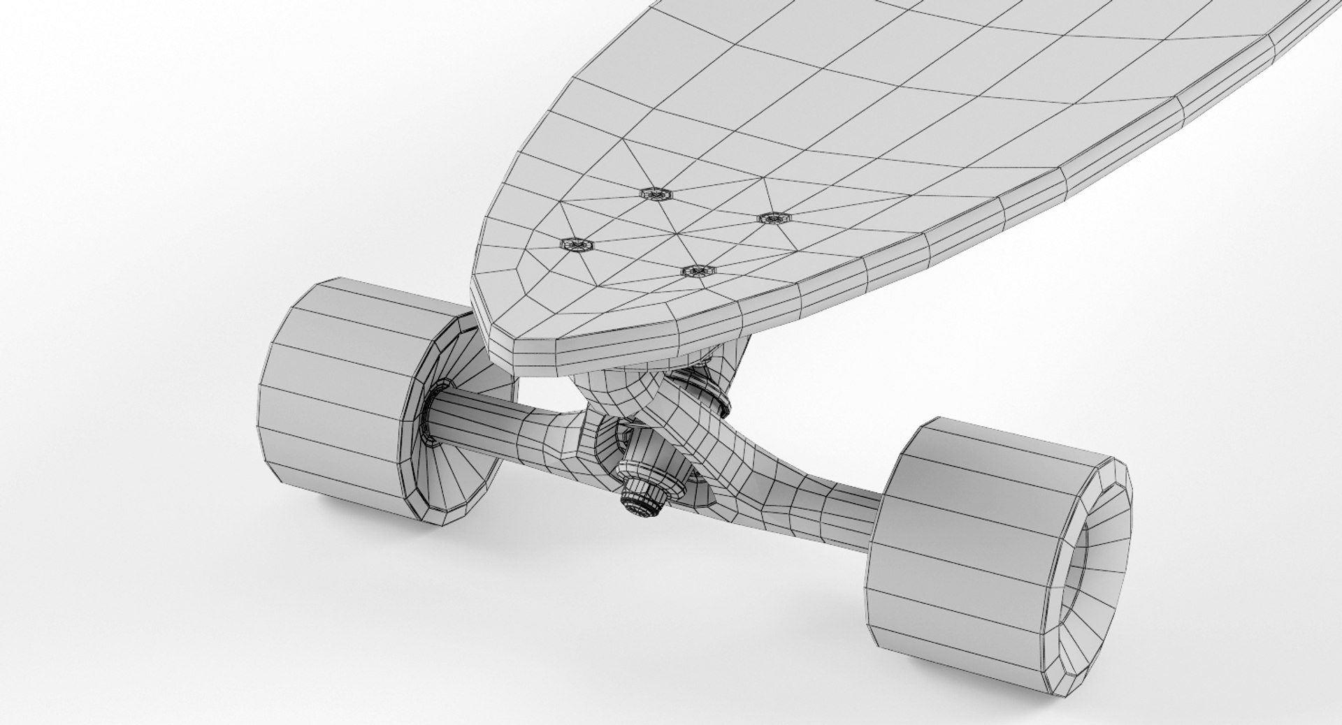 Longboard 46 Inch 3d Max