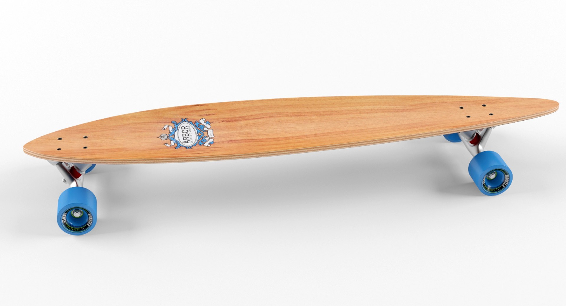 Longboard 46 Inch 3d Max