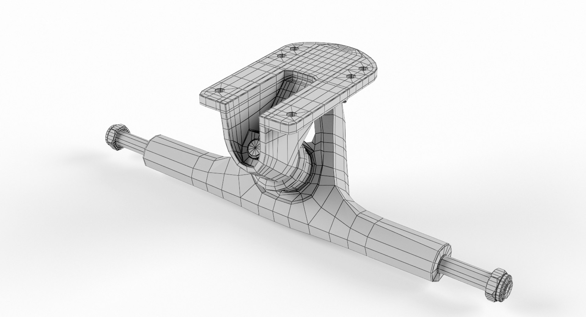 Longboard 46 Inch 3d Max
