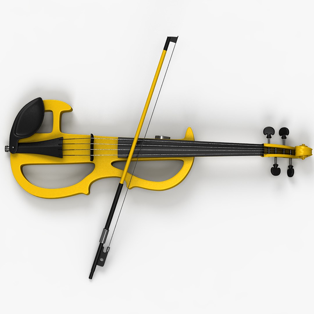 3d Model Electric Violin