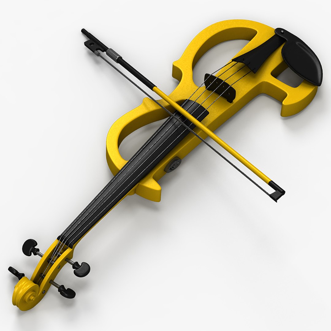 3d Model Electric Violin