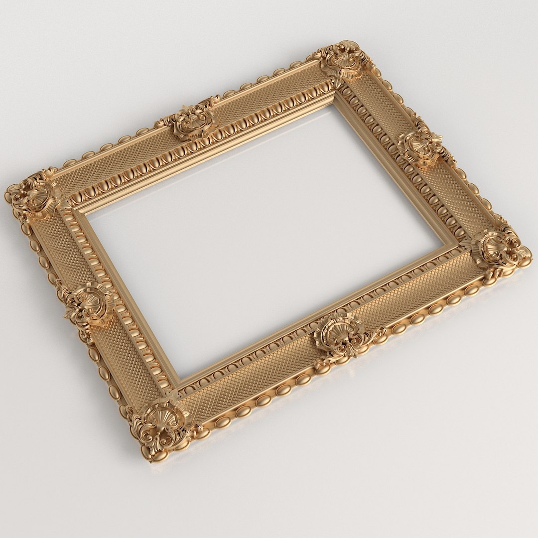 Frame Classic Style 3D Model - TurboSquid 1573931