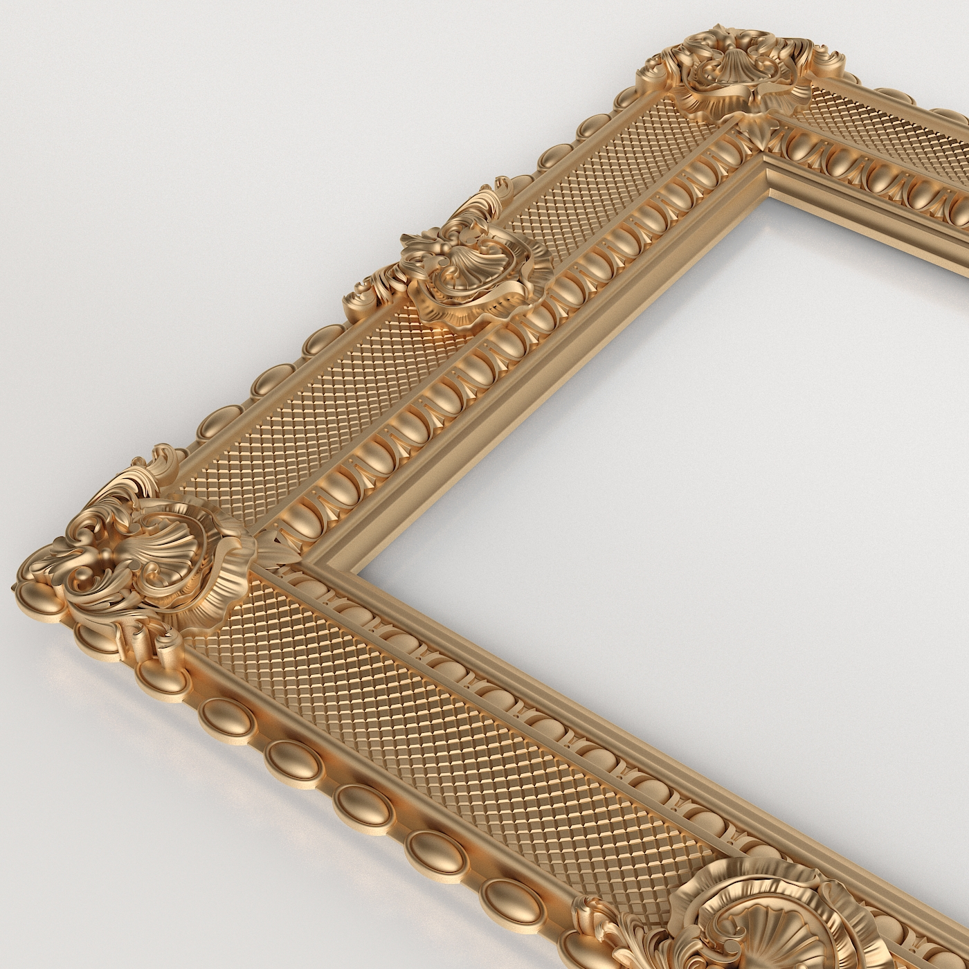 Frame classic style 3D model - TurboSquid 1573931