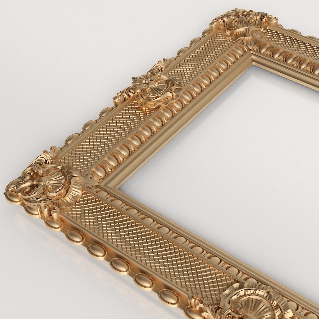 Frame Classic Style 3D Model - TurboSquid 1573931