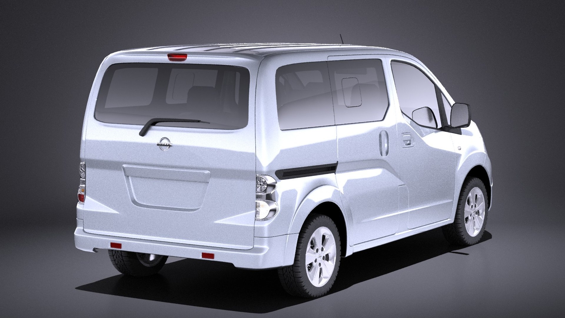 Nissan E Nv200 3D Model - TurboSquid 1180211