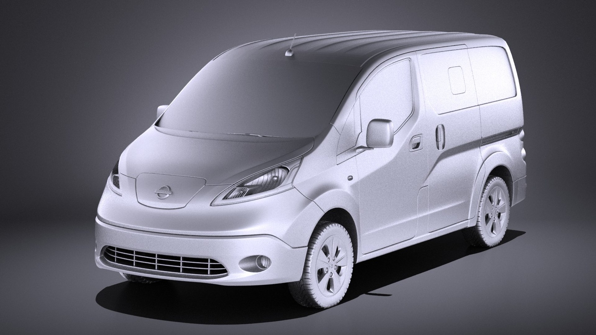 Nissan E Nv200 3D Model - TurboSquid 1180211