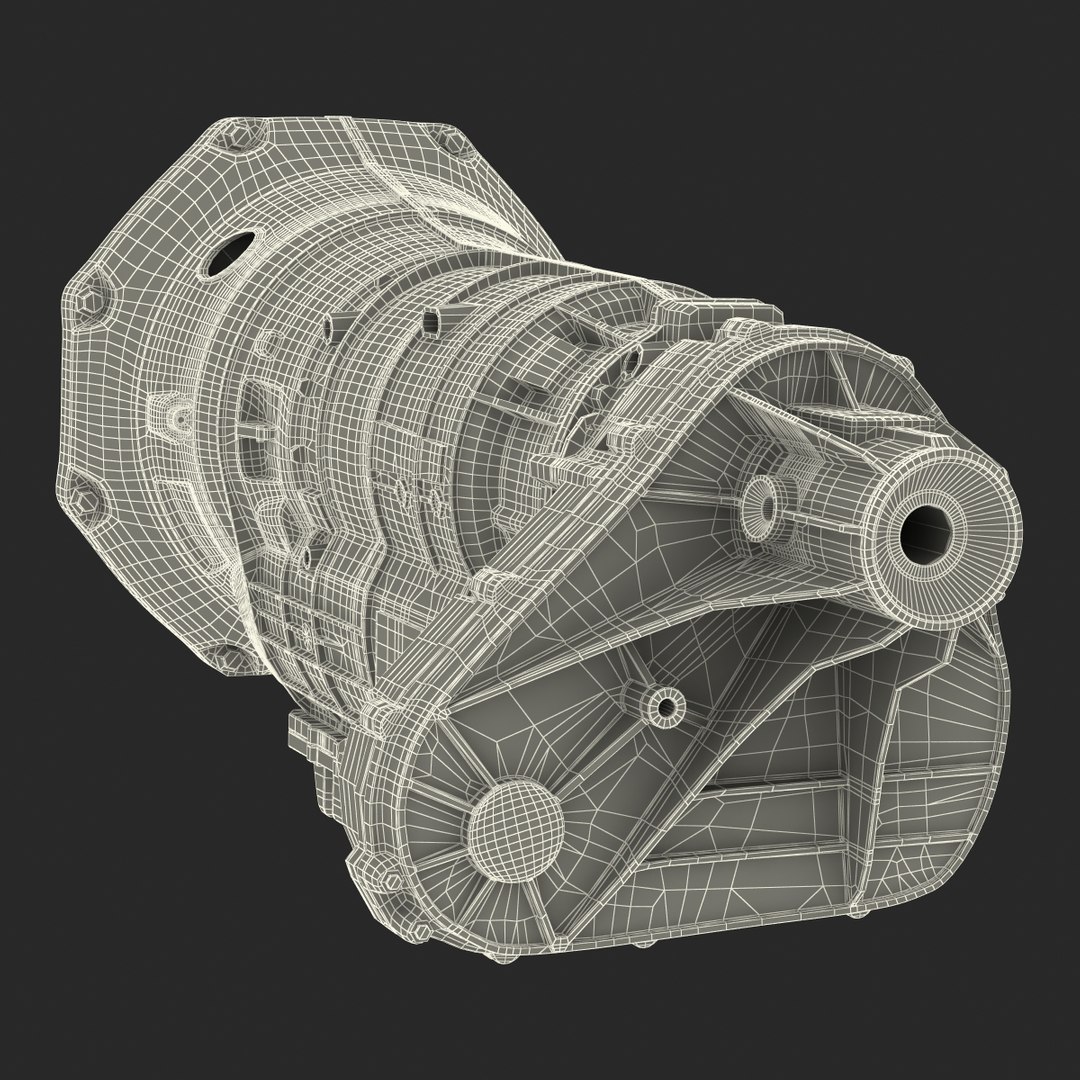 3d Model Of Automatic Transmission