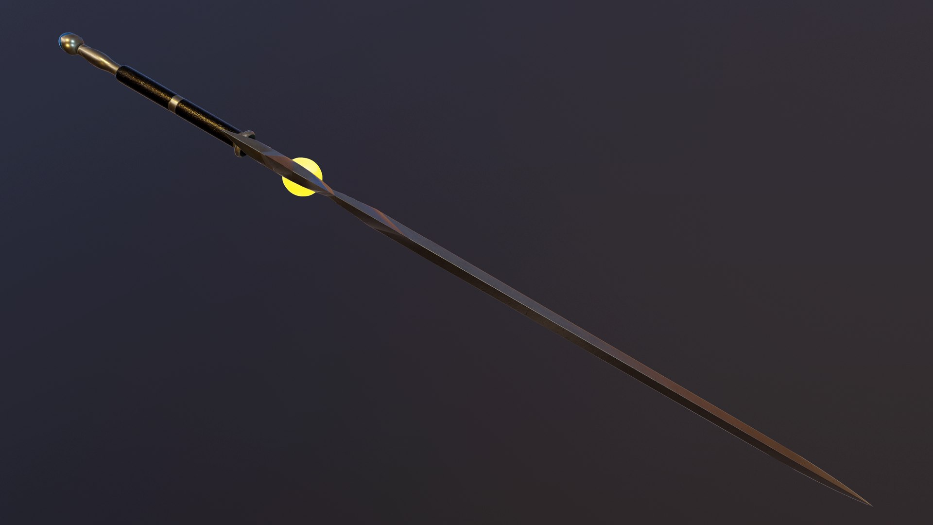 3D 3D Low-Poly Model - Twilight Sword Model - TurboSquid 1849684