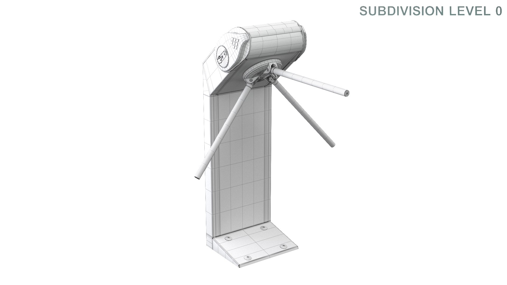 3D Turnstile(2) - TurboSquid 1725428