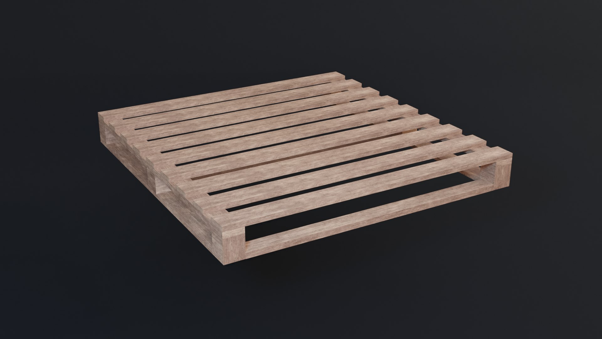 3D PBR Wooden Pallet Game Ready Low Poly 3D Model model - TurboSquid ...
