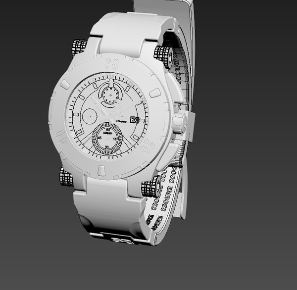 3d emboss watch